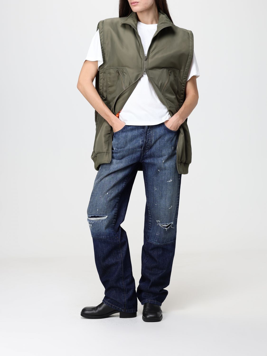 MAISON MARGIELA Mm6 Maison Margiela Technical Nylon Gilet