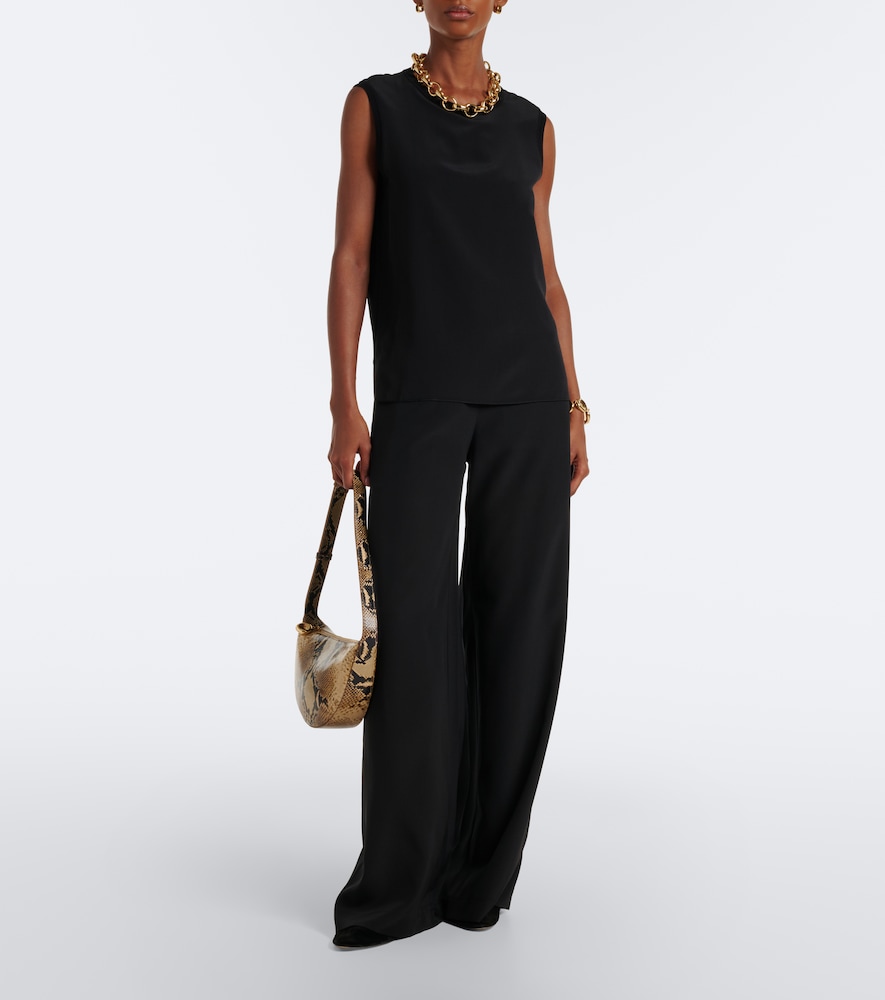 JOSEPH Joseph Rihani Silk Crêpe Wide-Leg Pants