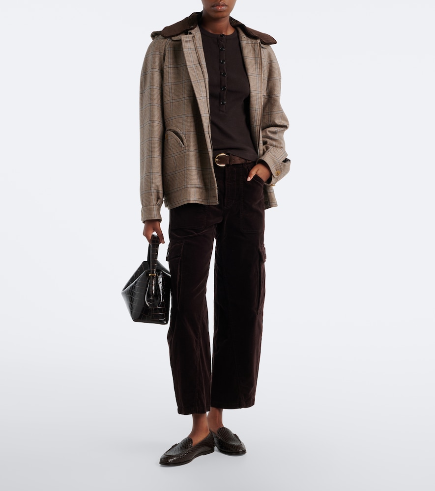 CITIZENS OF HUMANITY Citizens of Humanity Thassos Cotton Corduroy Wide-Leg Pants