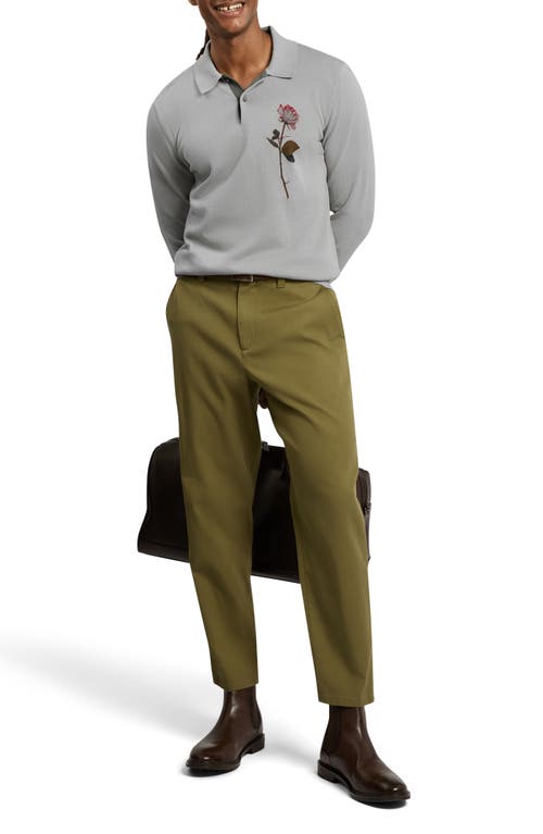 TED BAKER LONDON maeliss long sleeve polo