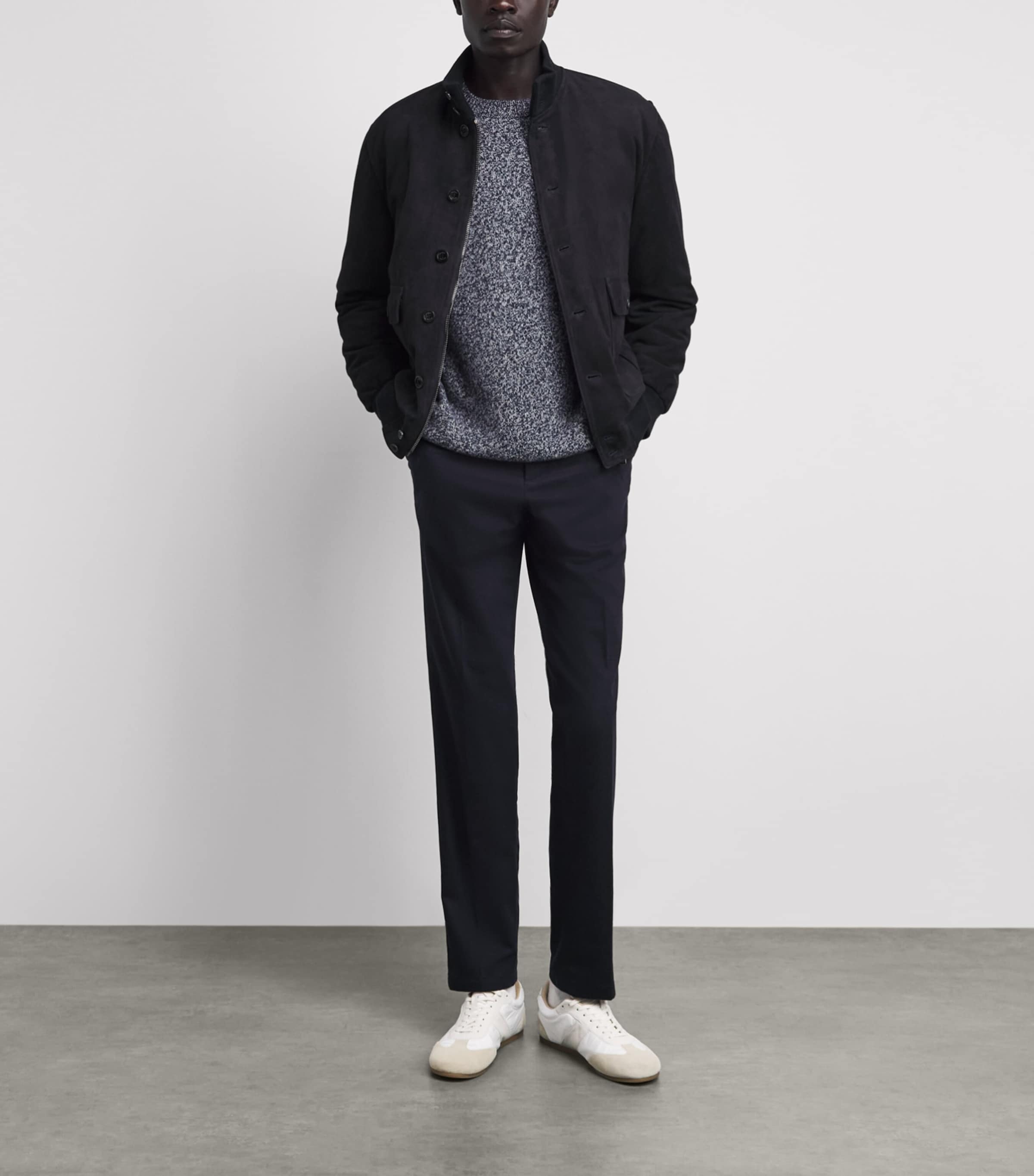 VALSTAR Valstar Suede Valstarino Bomber Jacket