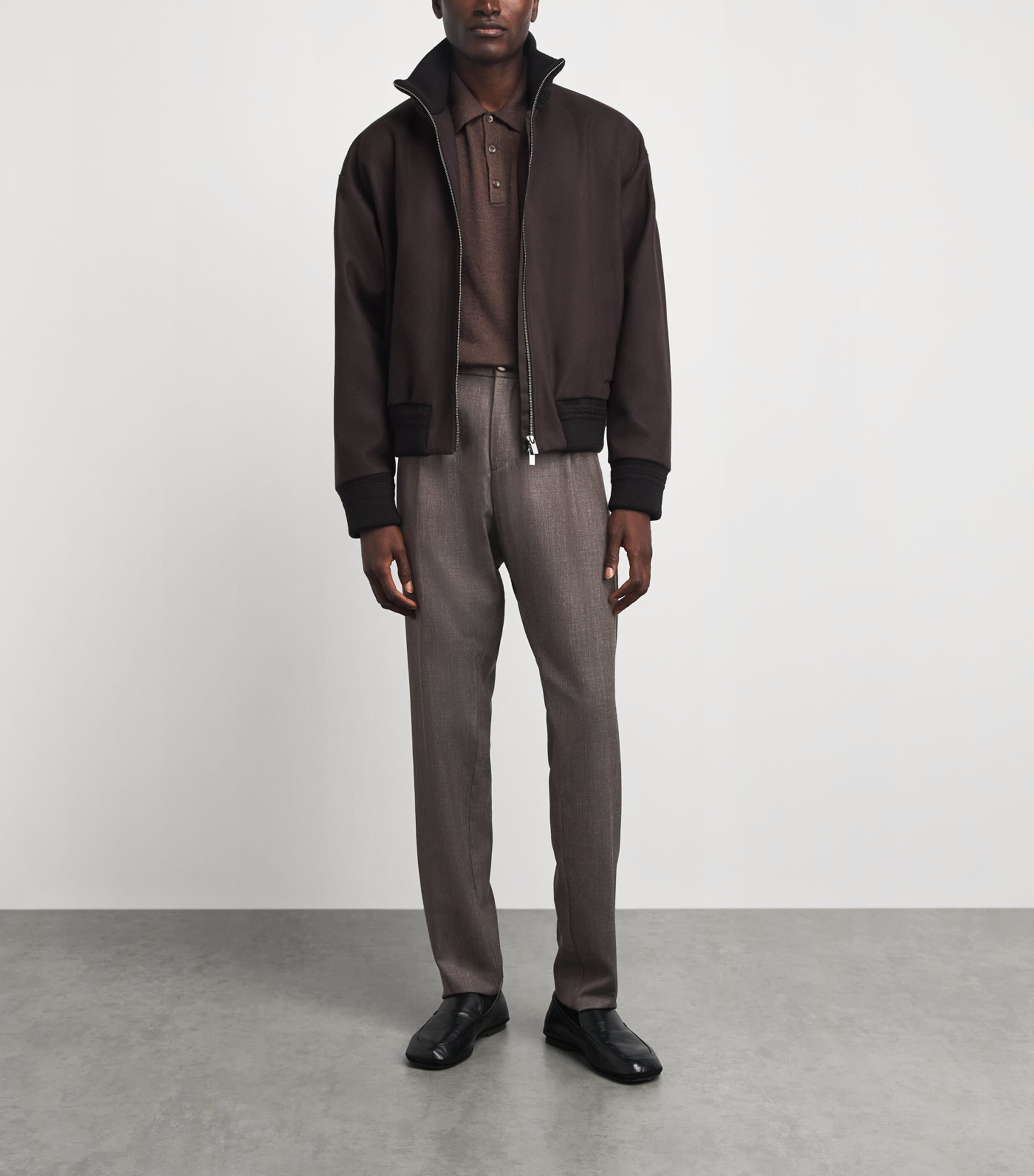 PAUL & SHARK Paul & Shark Lucca Chinos in Loro Piana Jersely Fabric