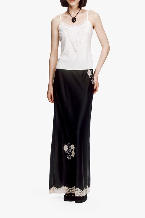 ANNA SUI Anna Sui Embellished Lace Camisole