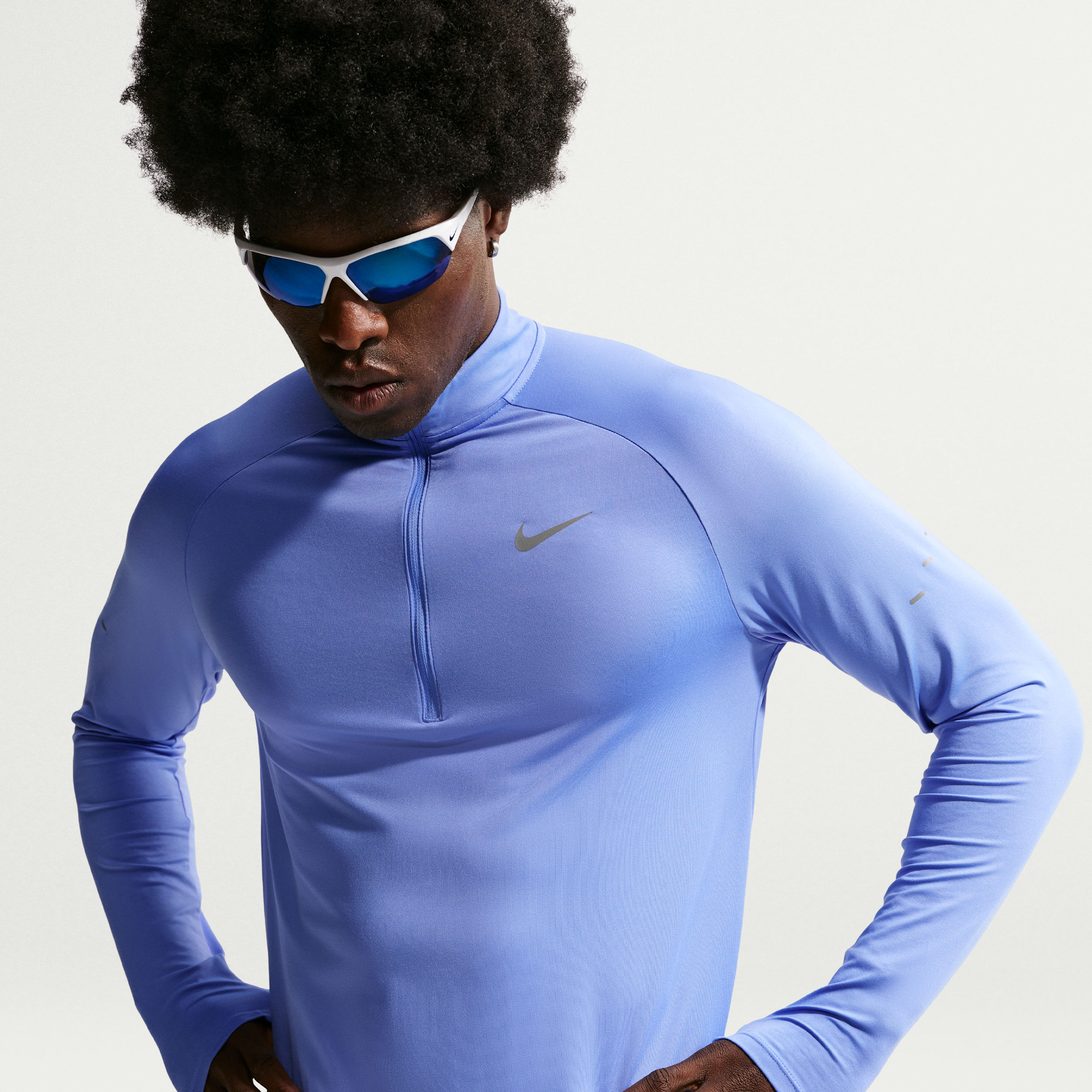 NIKE Nike Stride Dri-FIT 1/2-Zip Running Mid Layer