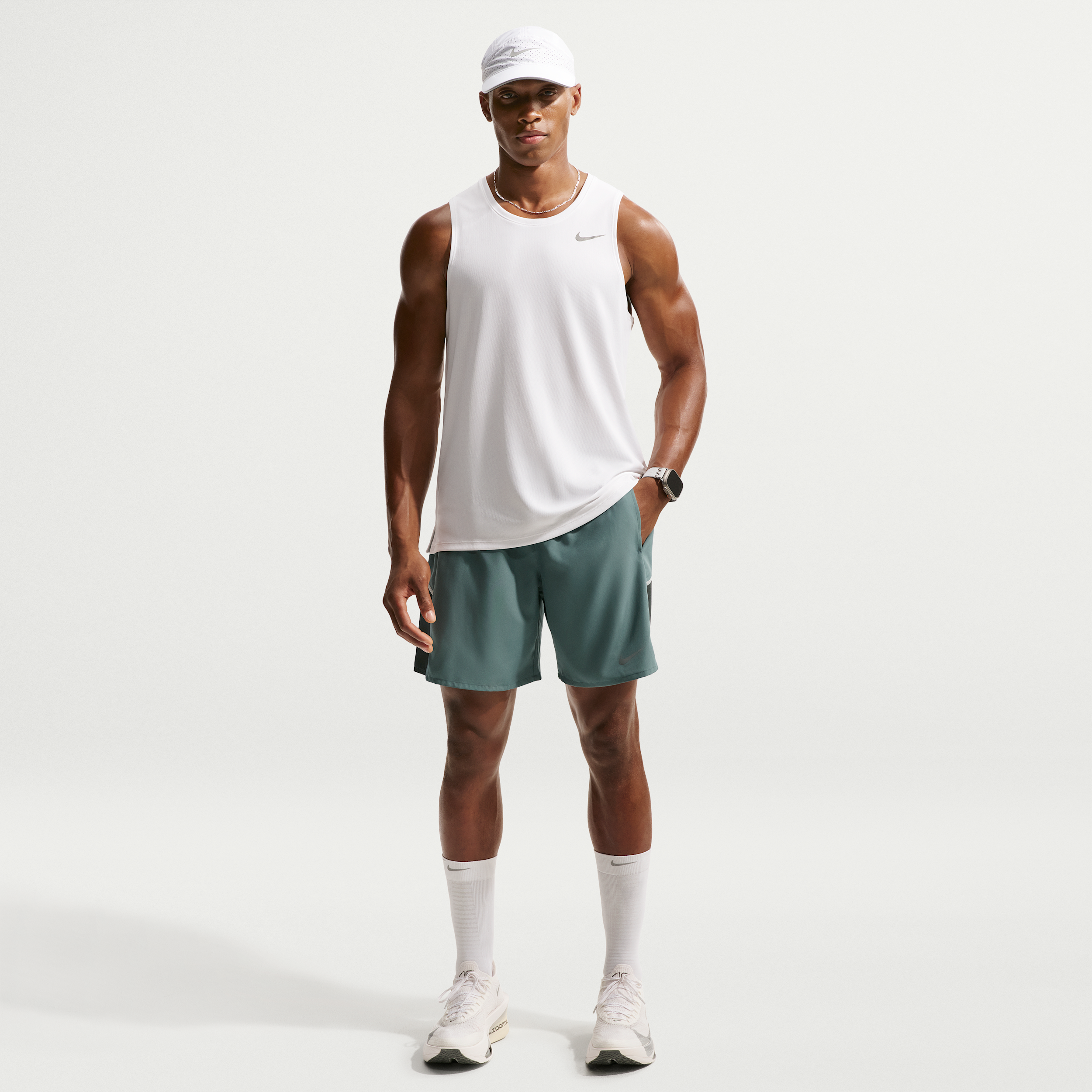 NIKE Nike Miler Dri-FIT 2-in-1 7" Running Shorts