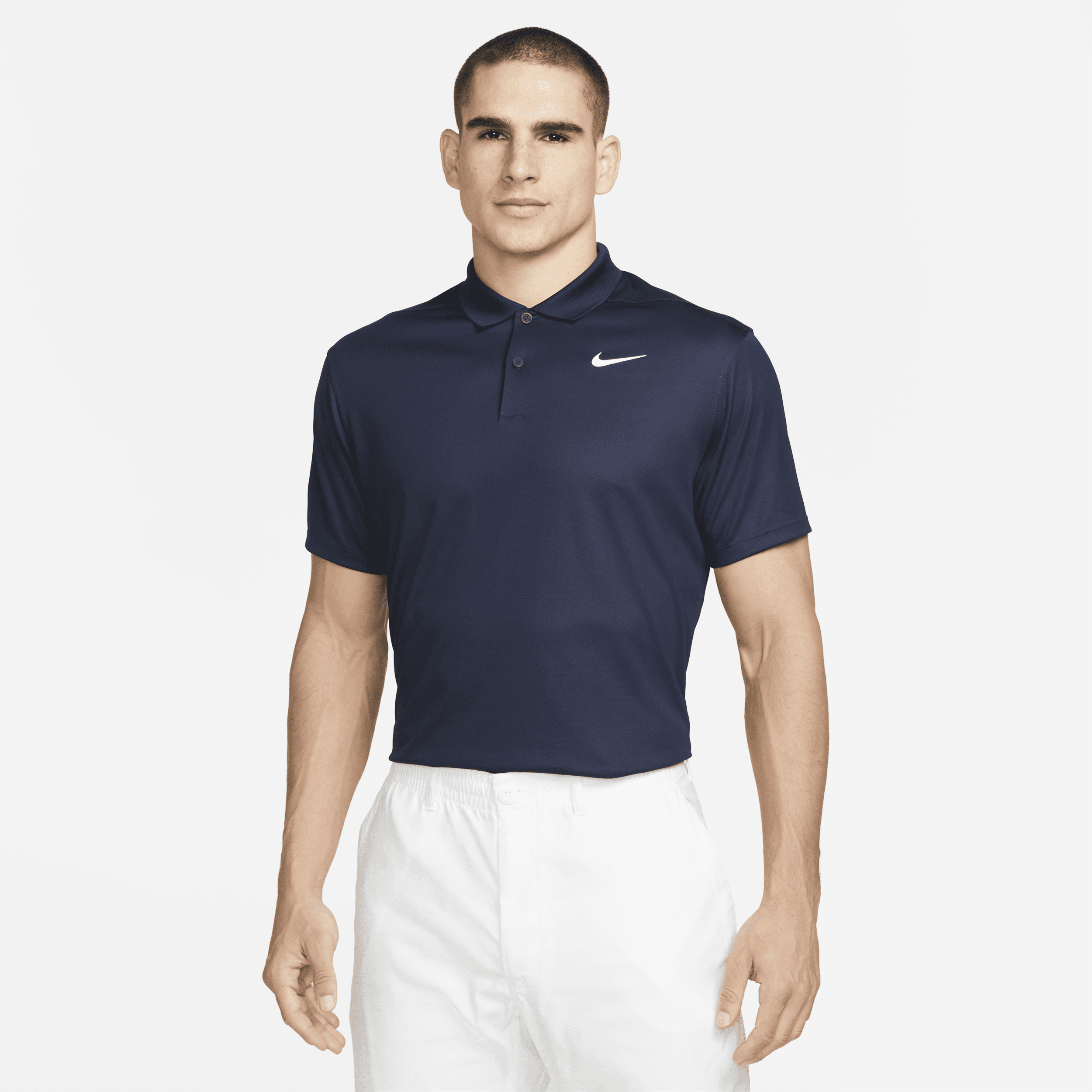 NIKE men's court dri-fit tennis polo