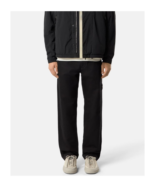 STONE ISLAND Regular-fit chino trousers with pockets