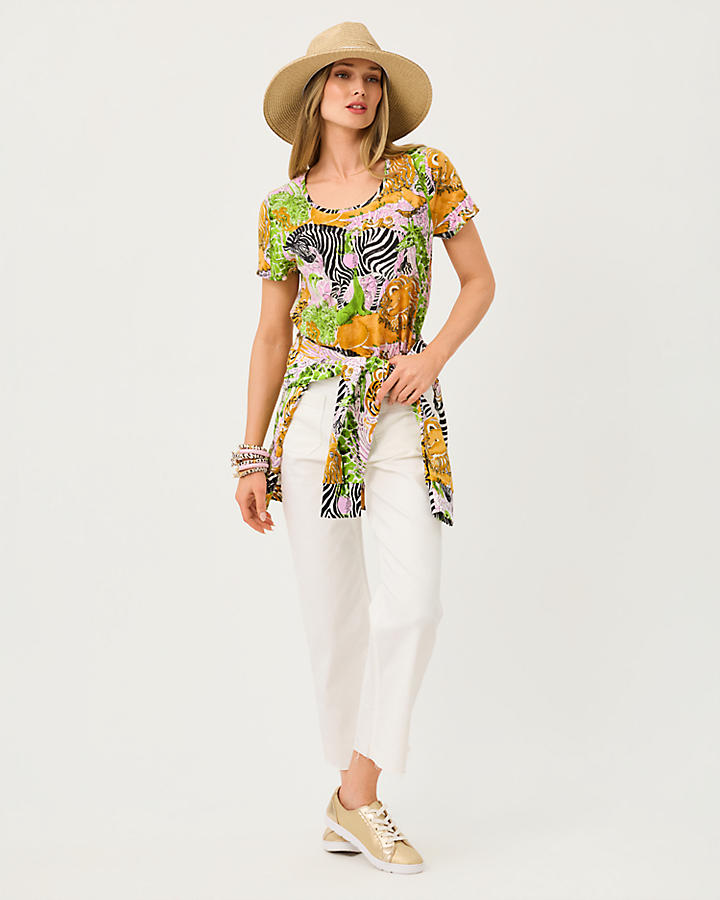 LILLY PULITZER® LILLY PULITZER® Etta Scoop Neck Top