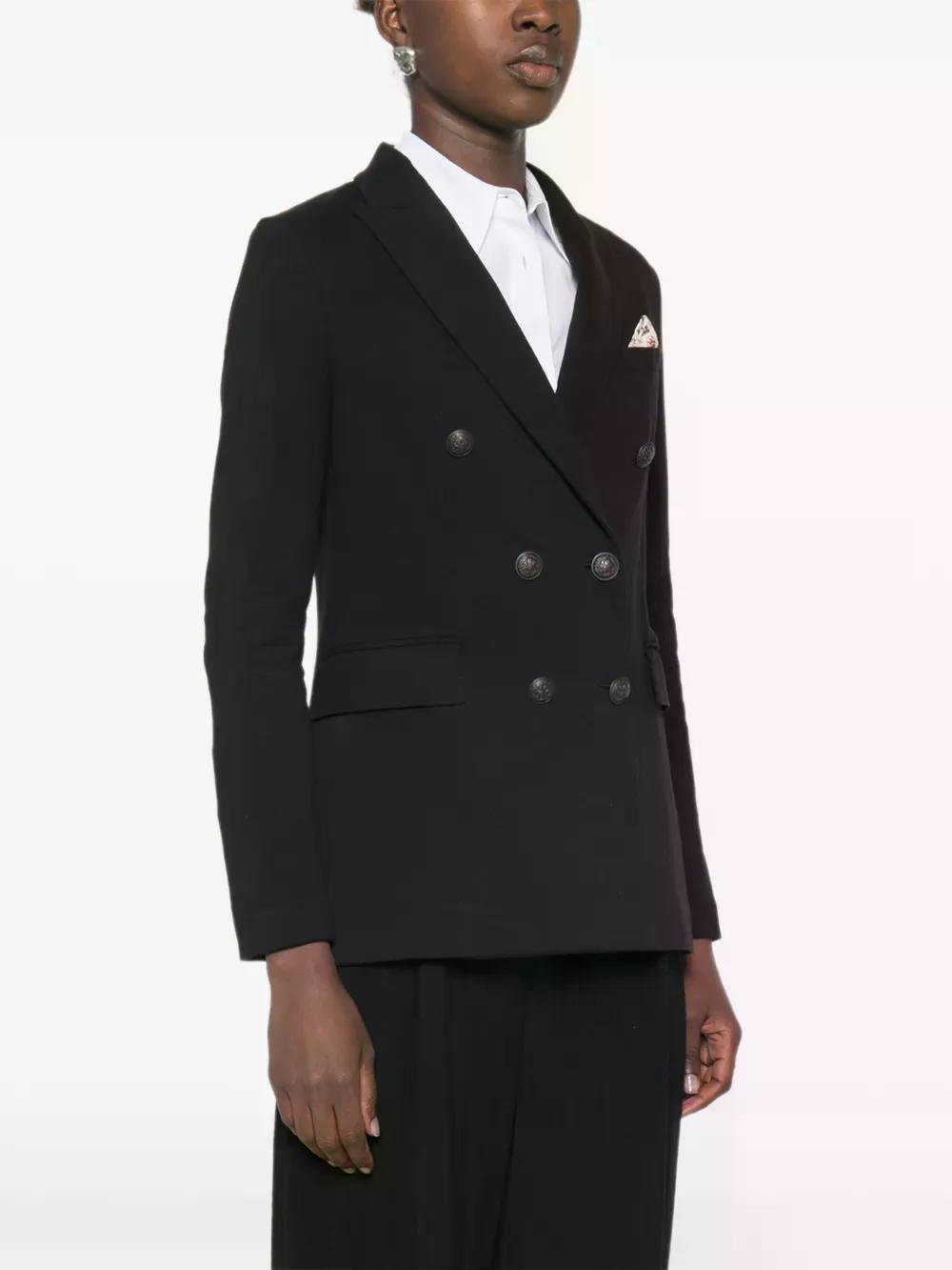 CIRCOLO 1901 Circolo 1901 Double-Breasted Peak-Lapel Jacket