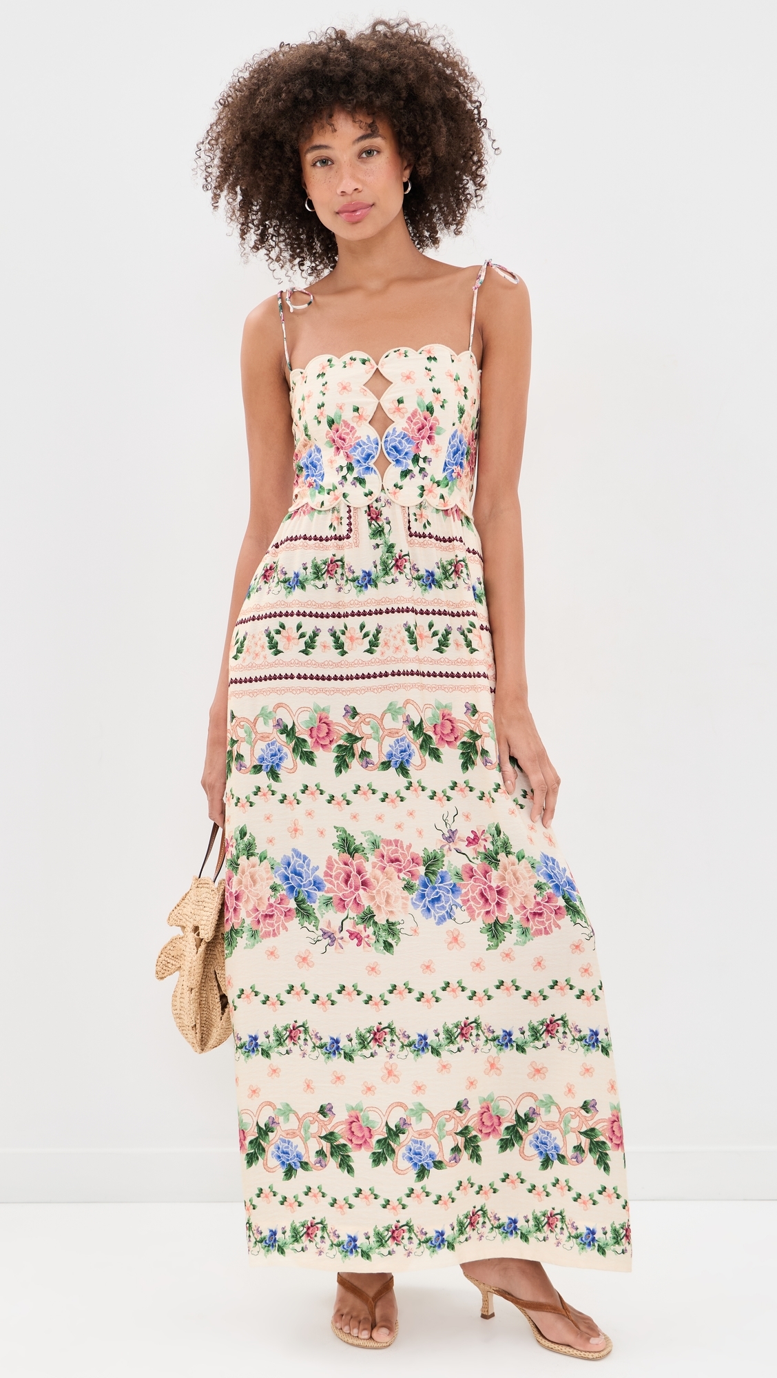 AGUA BENDITA Agua Bendita Julia Ivy Maxi Dress