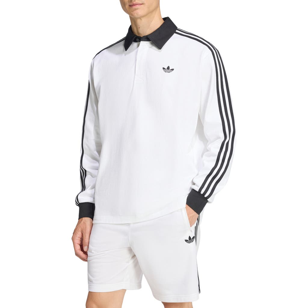 ADIDAS 3-stripes long sleeve polo