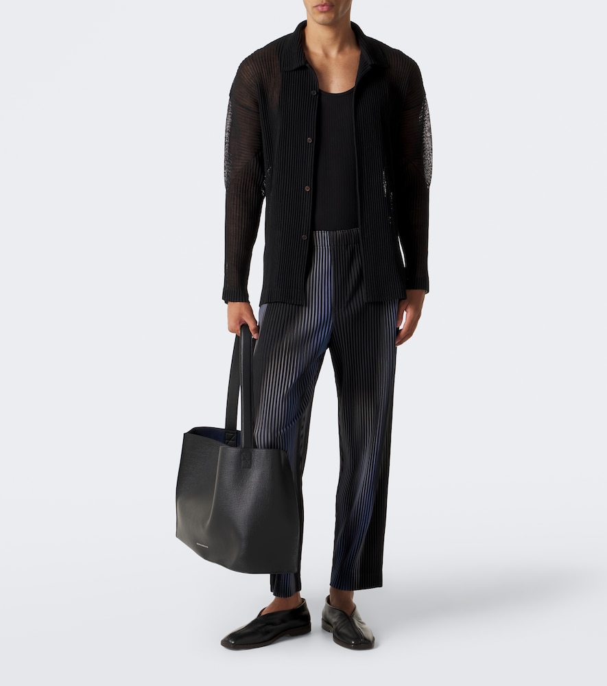 ISSEY MIYAKE Blend of Lights Pleated Straight Pants