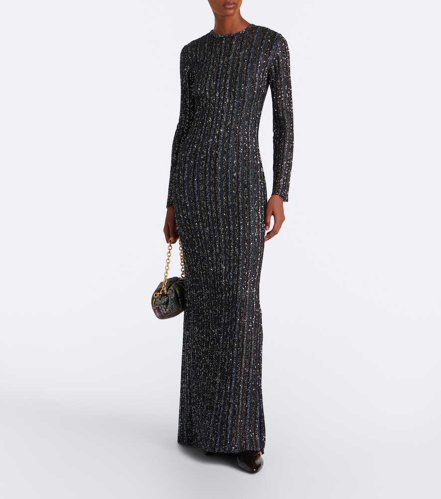 MISSONI MISSONI Sequined Knitted Gown