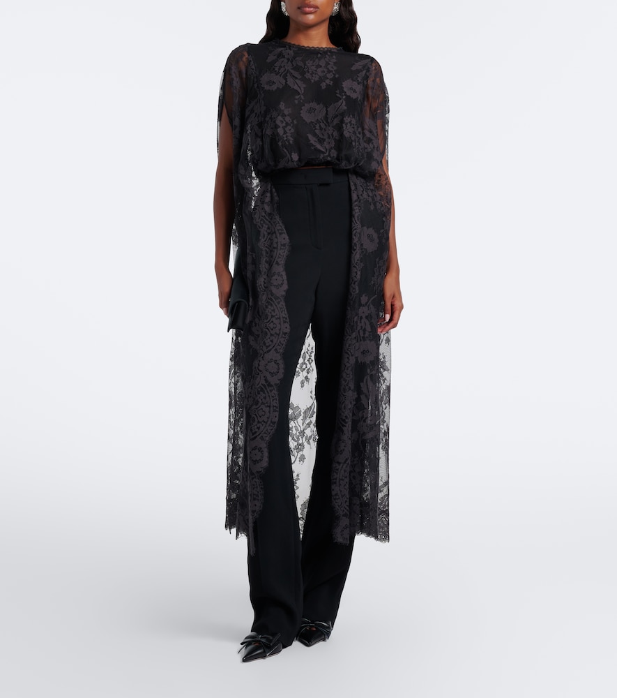 ZIMMERMANN Zimmermann Valiant Caped Lace Top