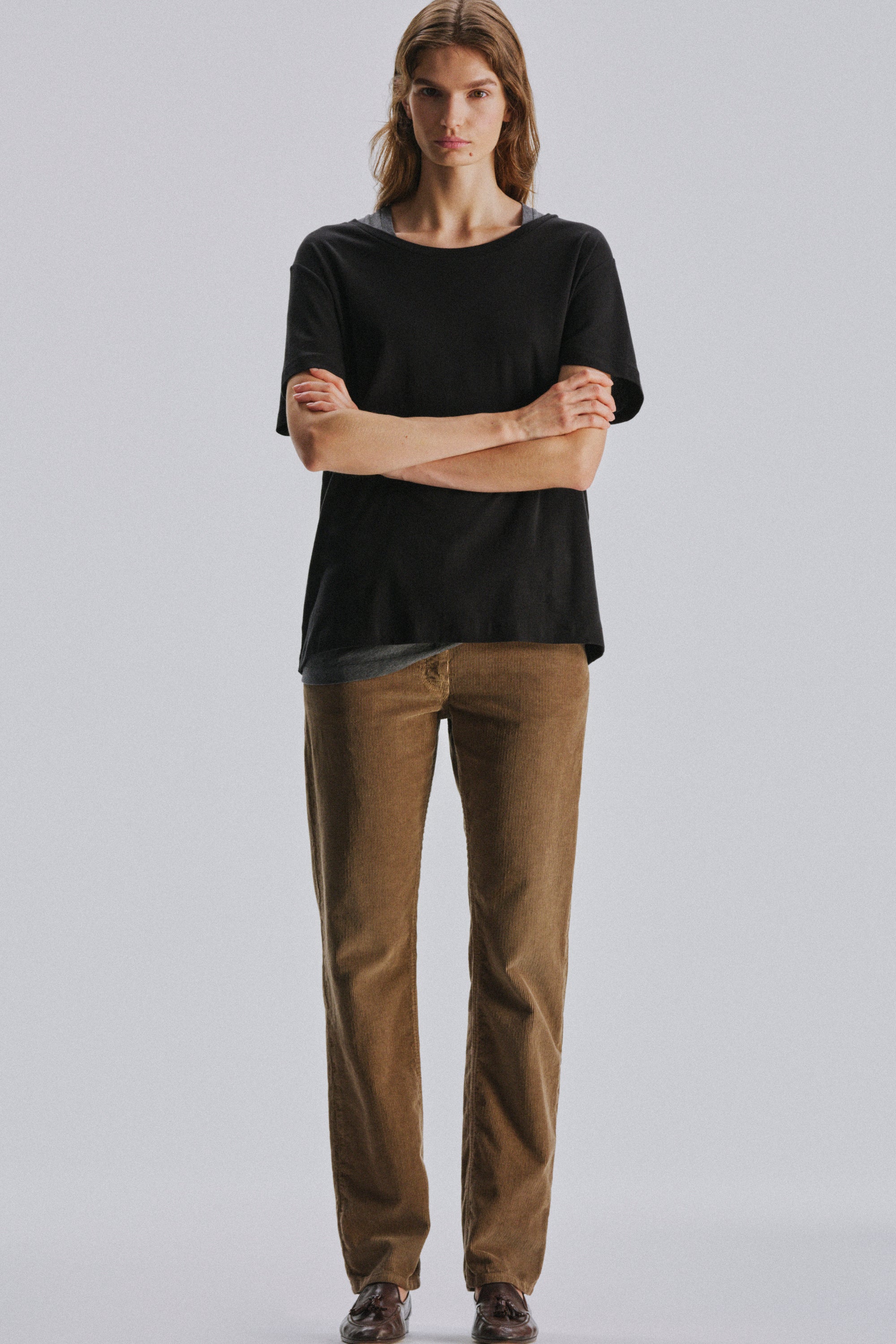 THE ROW The Row Dera Cotton Jersey T-Shirt