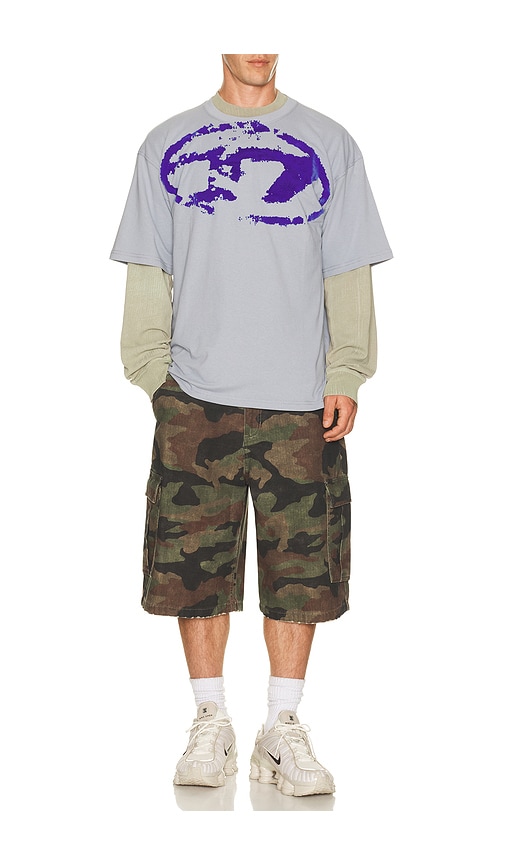 DIESEL® diesel t-boxt-n14 shirt in grey.