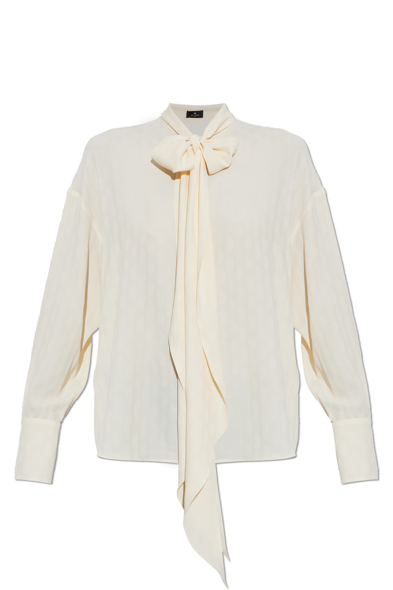 ETRO Etro Silk Blend Shirt with Voluminous Scarf