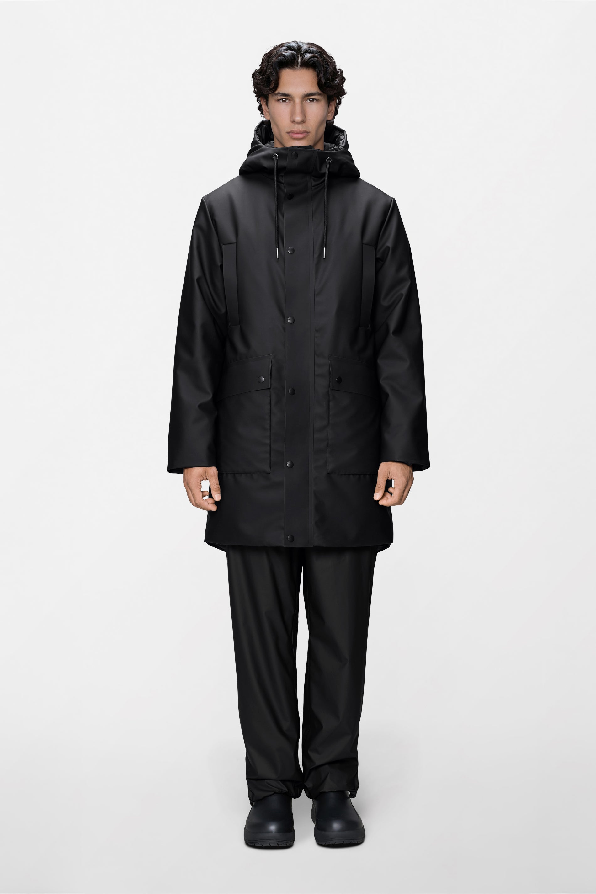 RAINS Rains Nome Long Parka: Waterproof & Insulated Outerwear