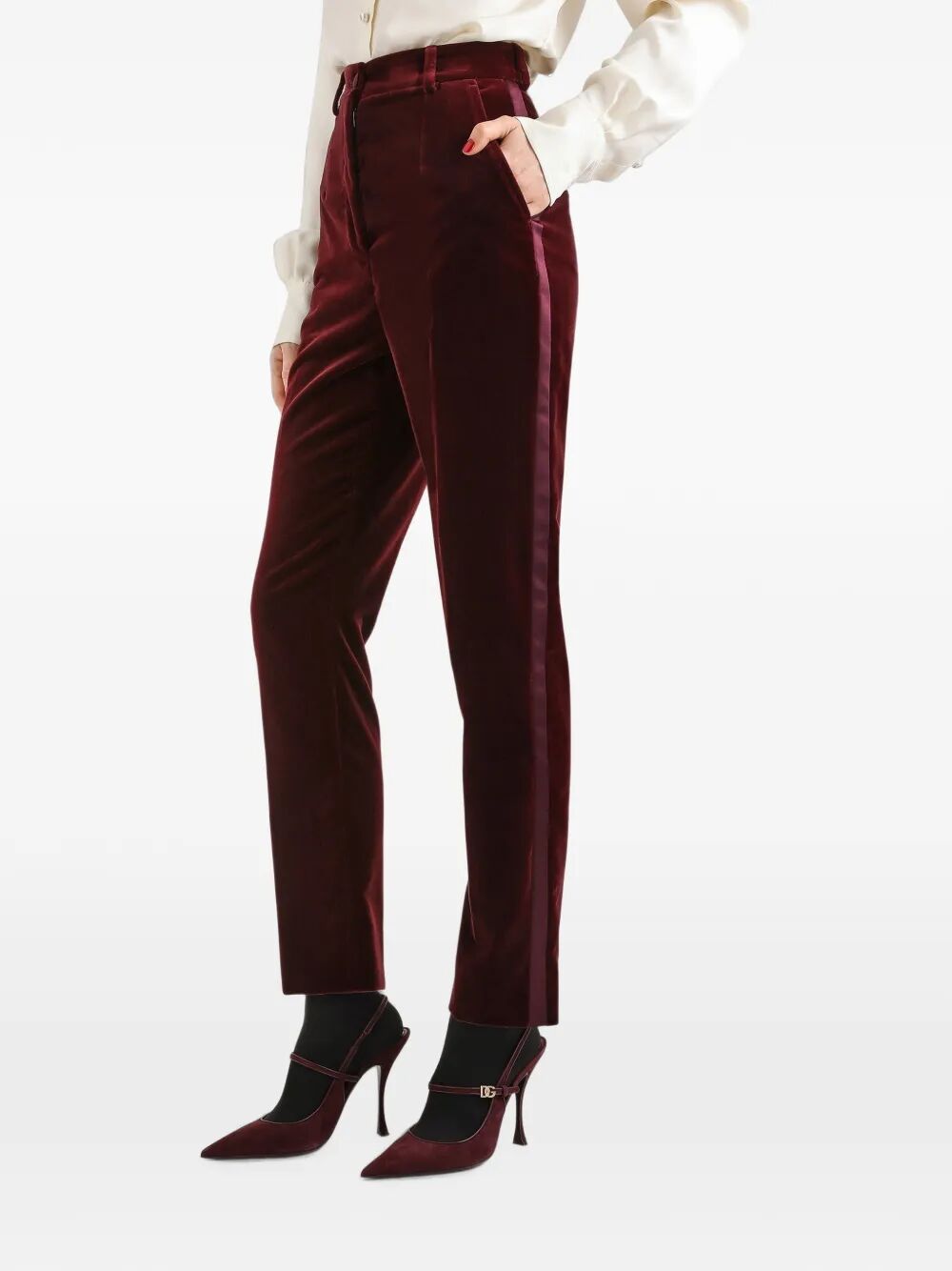DOLCE & GABBANA Dolce & Gabbana Velvet Trousers
