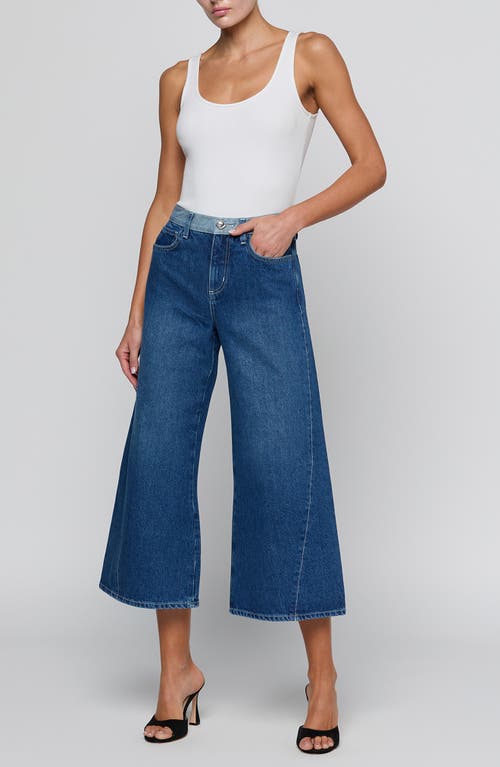 L'AGENCE L'AGENCE Bronte High Waist Crop Wide Leg Jeans