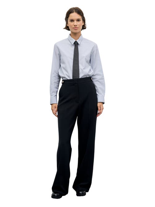 GERARD DAREL GERARD DAREL Mela High-Rise Wide-Leg Tailored Trousers