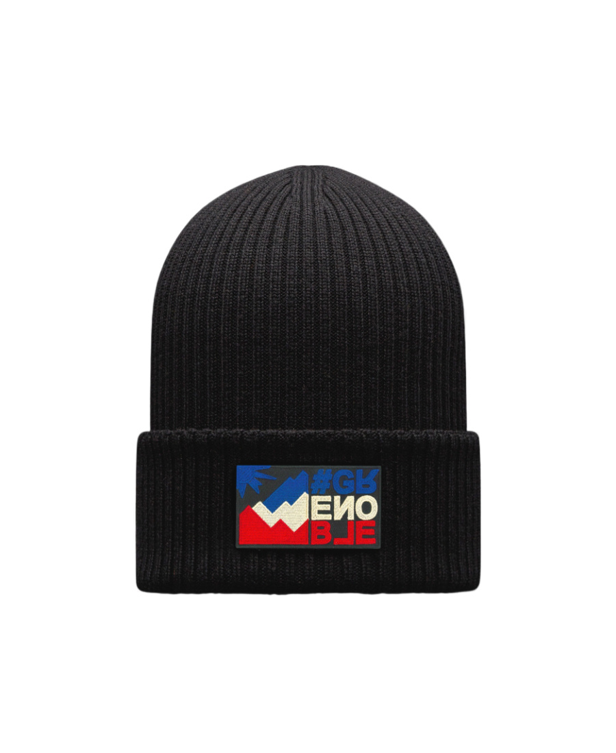 MONCLER Moncler Grenoble Logo Patch Beanie