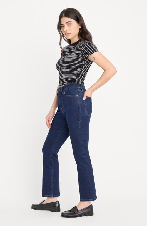 GOOD AMERICAN Good American Petite High Waist Straight Leg Jeans