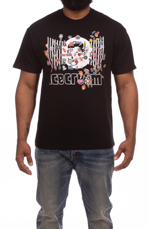 ICECREAM stick up graphic t-shirt