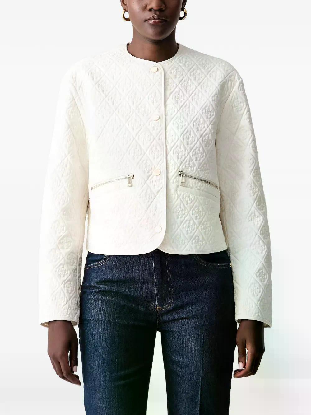 GUESS Logo Quilted Jacket