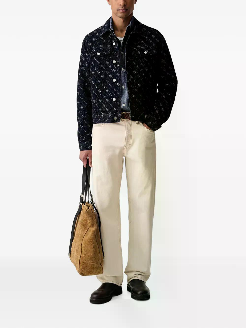 GUESS GUESS USA Jacquard Denim Jacket