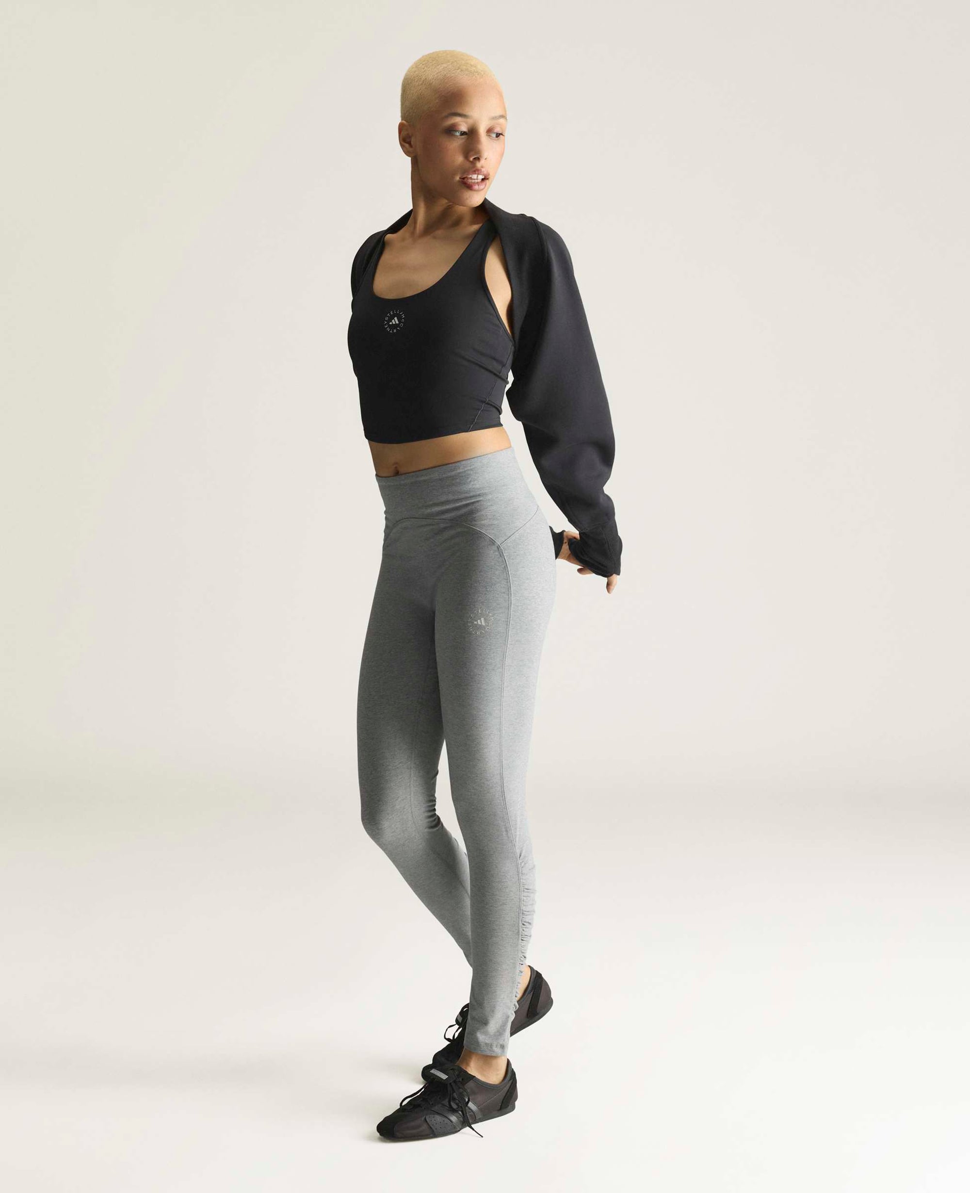 STELLA MCCARTNEY adidas by Stella McCartney Studio Cotton Leggings