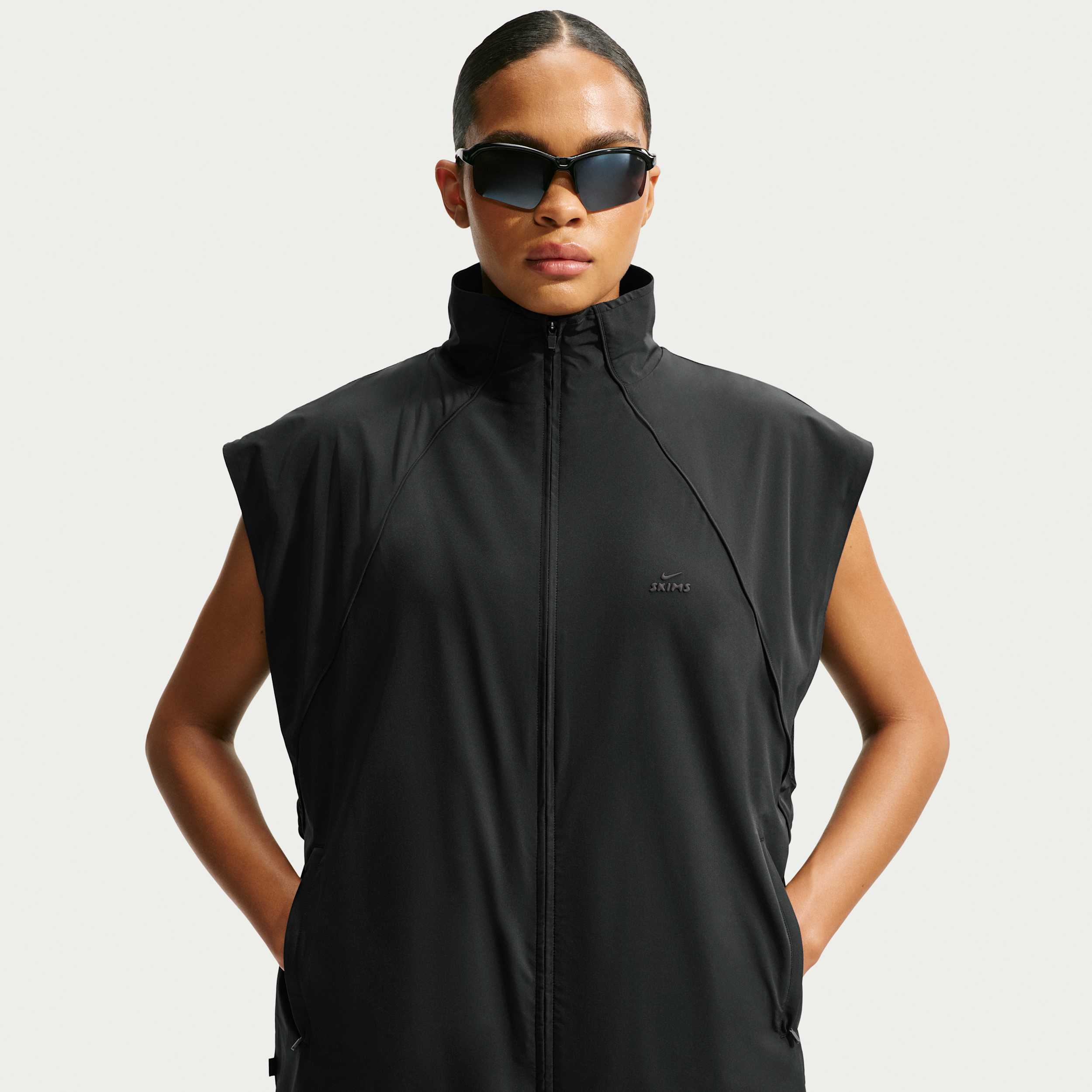 NIKE Nike Skims Stretch Nylon Oversized Vest