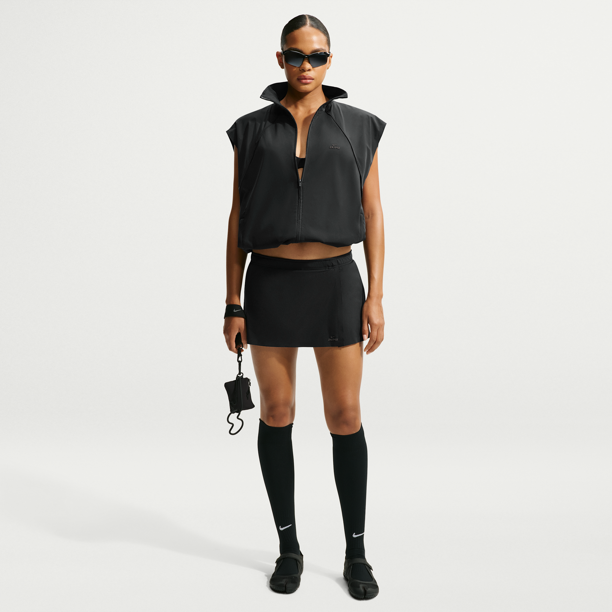 NIKE Nike Skims Stretch Nylon Oversized Vest