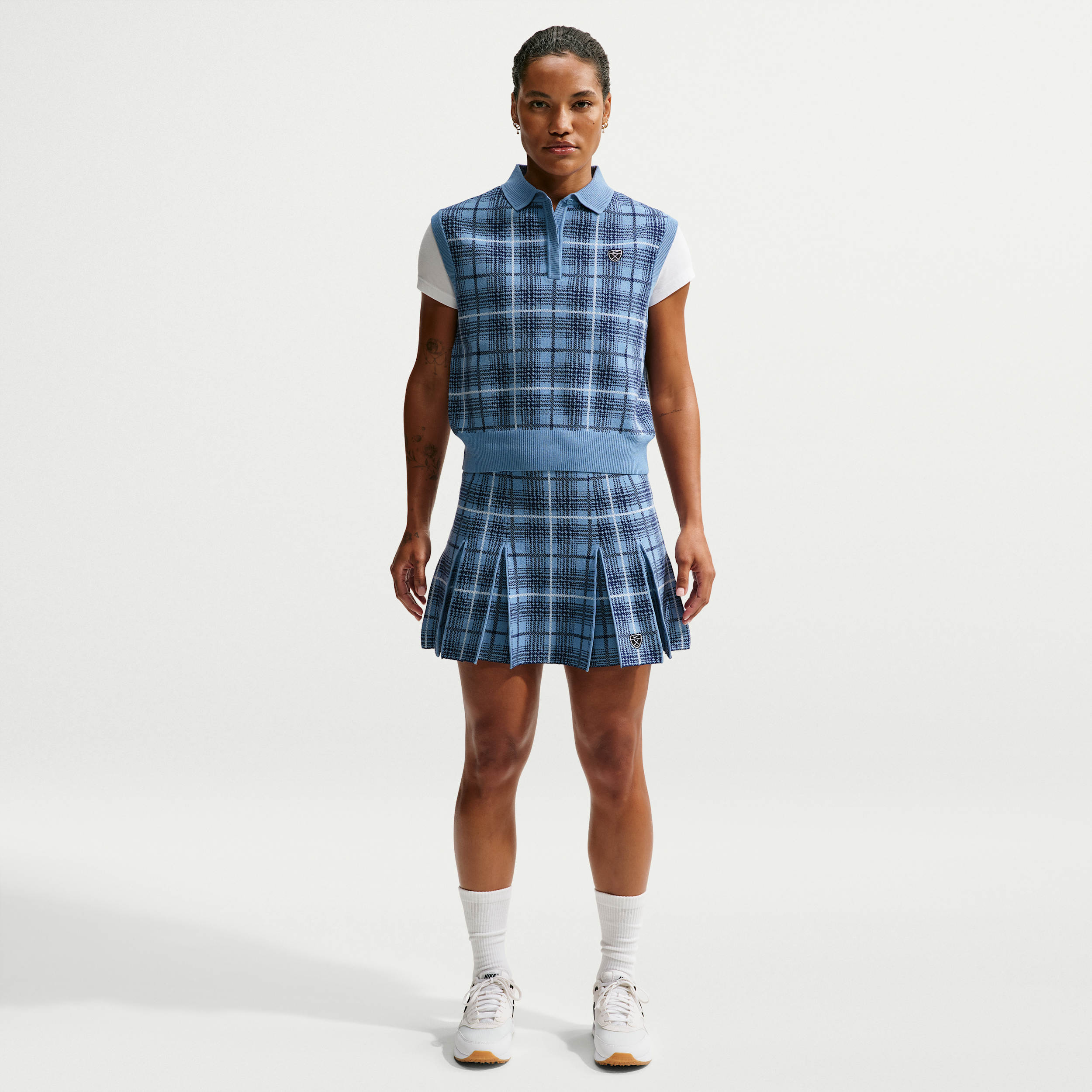 NIKE NIKE Plaid Golf Sweater Vest