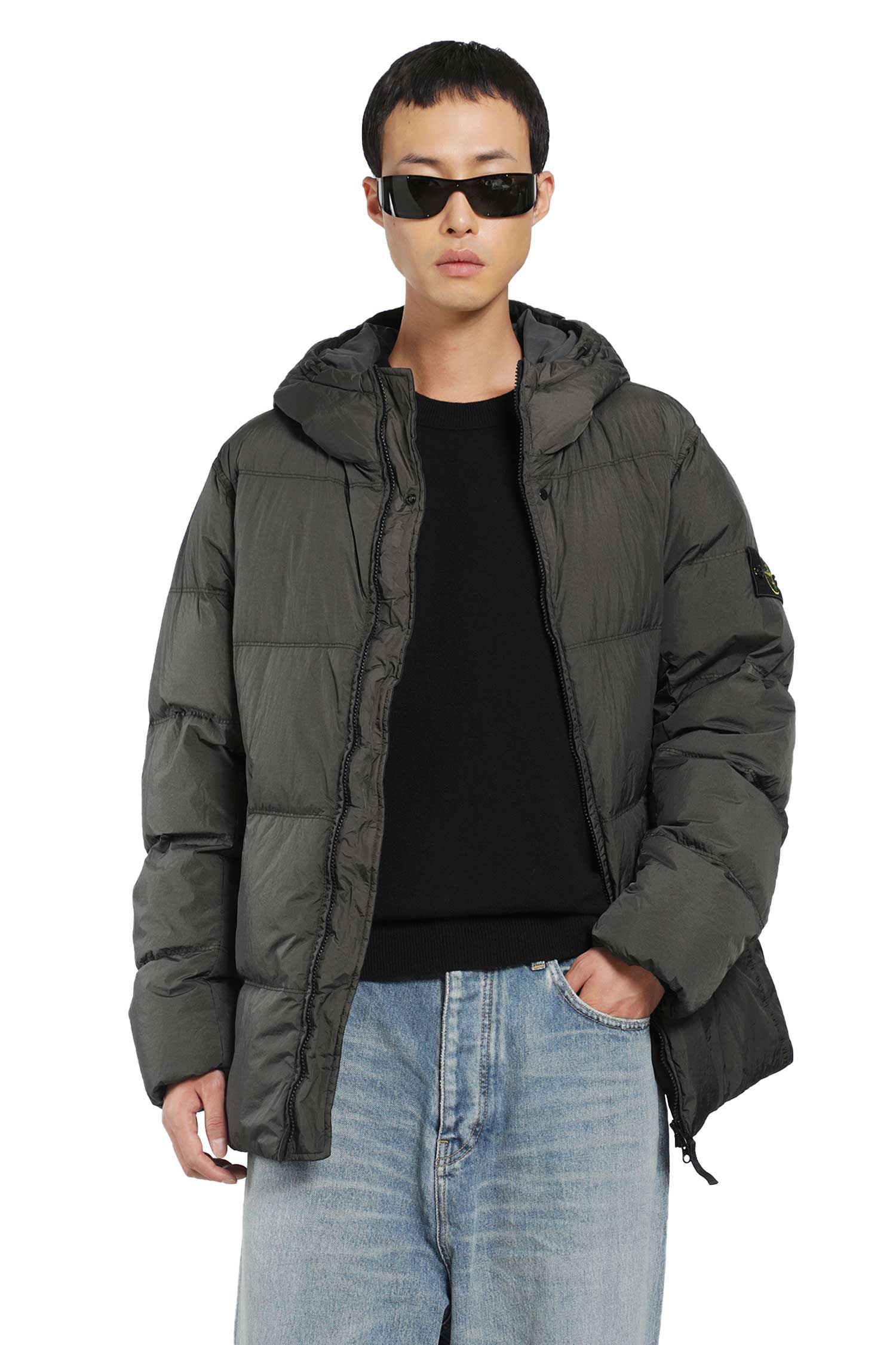 STONE ISLAND STONE ISLAND 4100037 Crinkle Reps Down Jacket