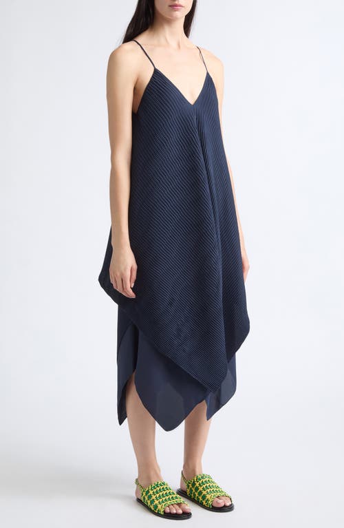 JW ANDERSON JW Anderson Pleated Layered Slipdress