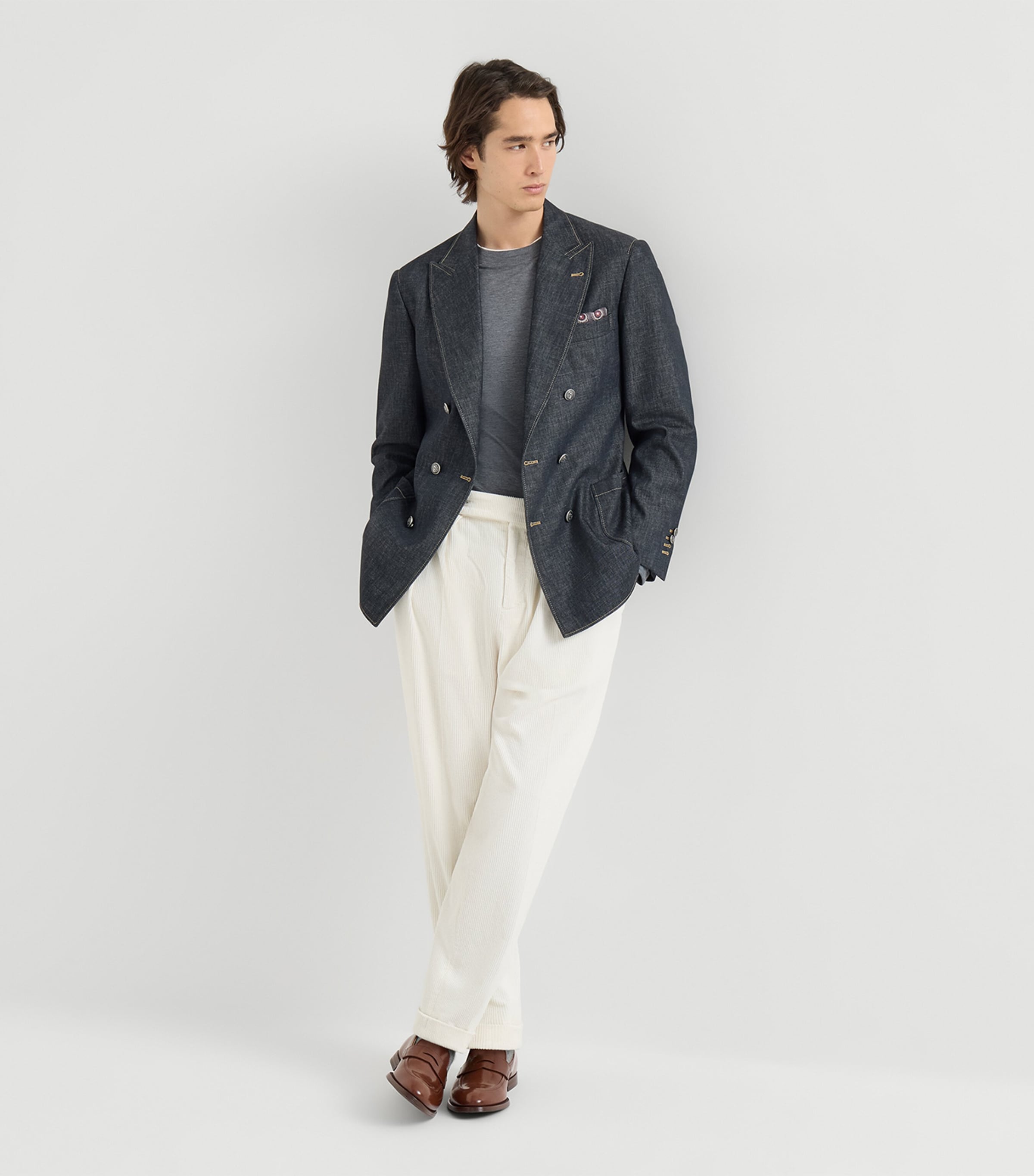 BRUNELLO CUCINELLI Brunello Cucinelli Leather Penny Loafers