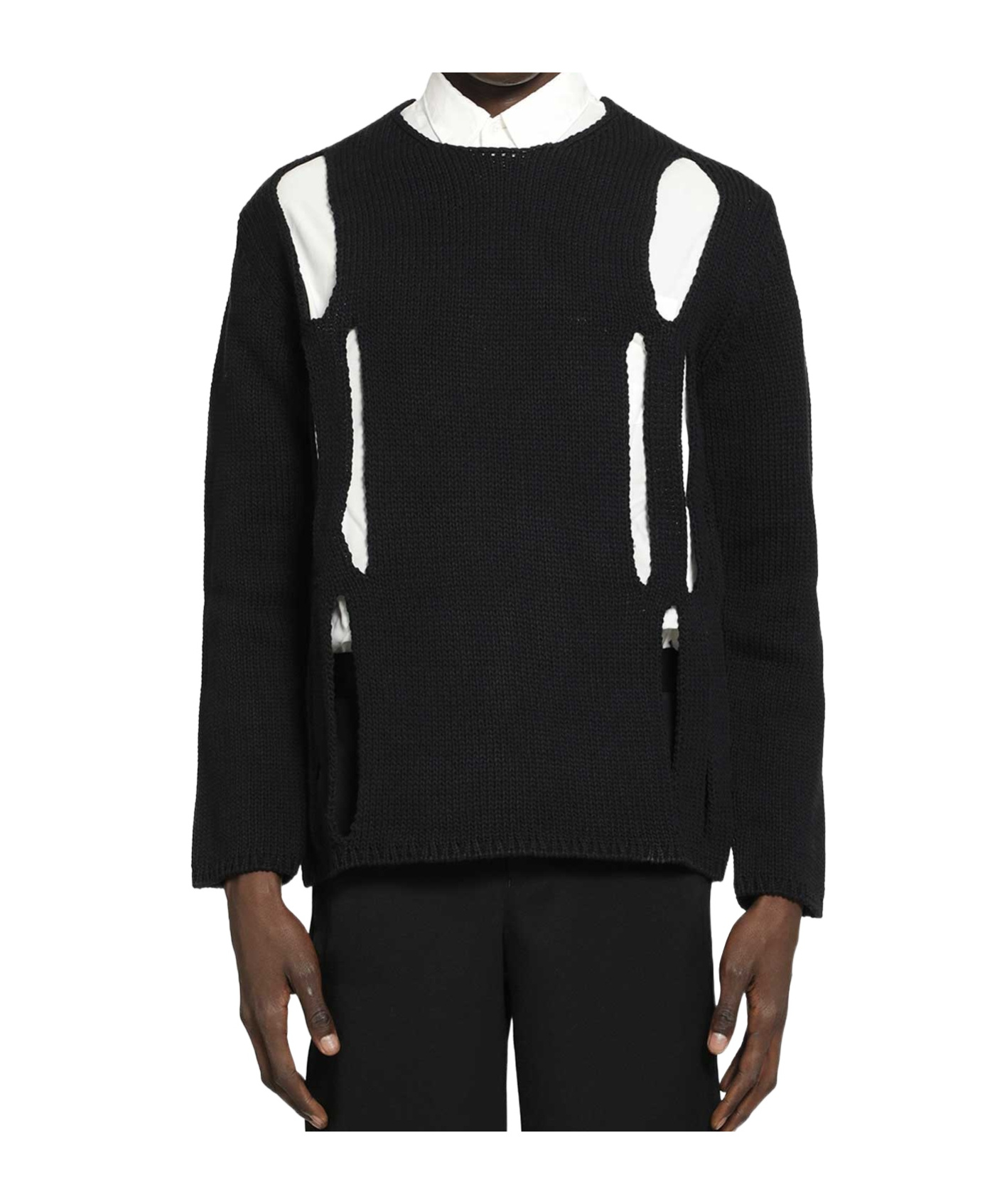 AMIRI AMIRI Sport Denim Track Pants with Contrast Panels and Appliqués