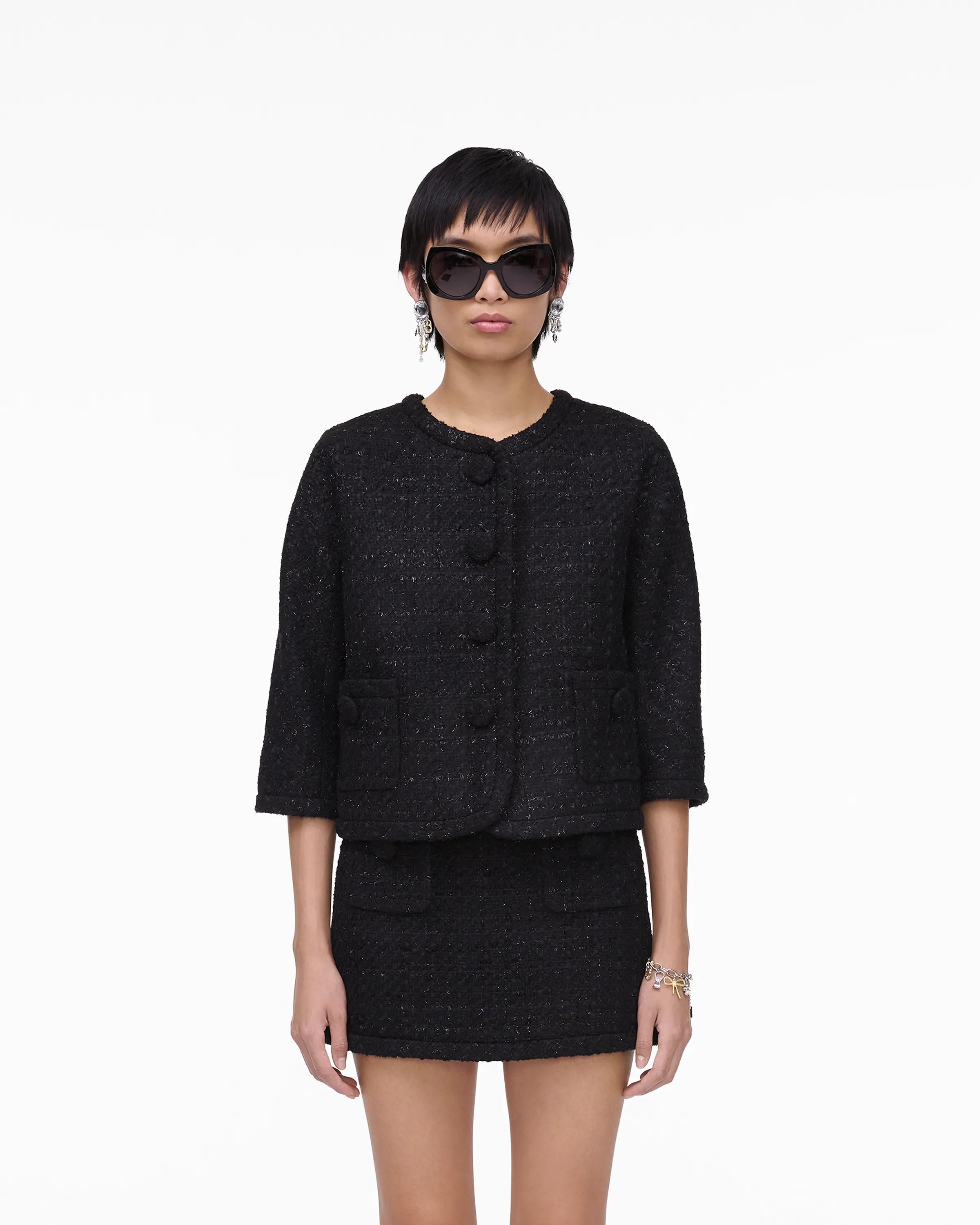 MARC JACOBS MARC JACOBS Tweed Backwards Lady Jacket