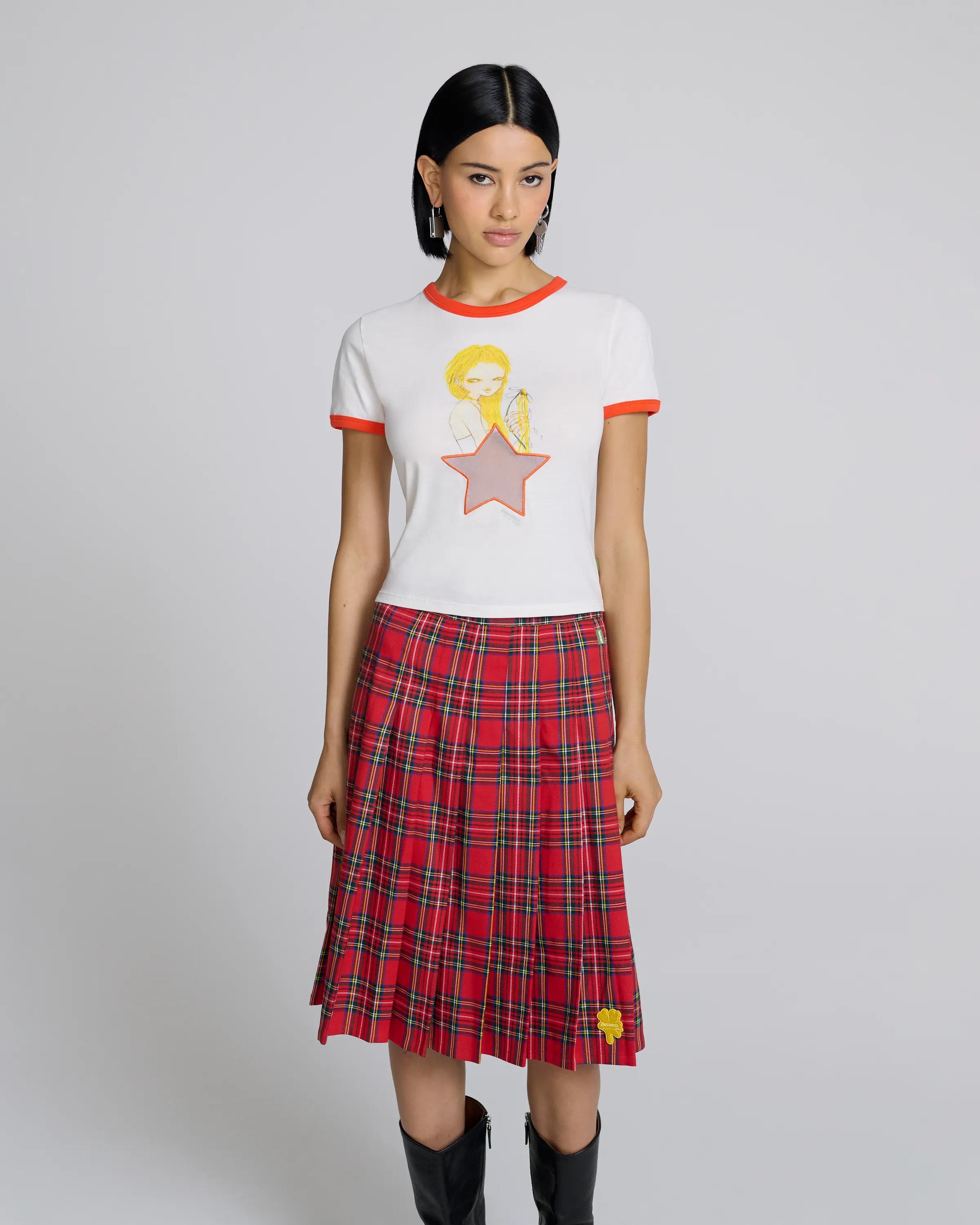 MARC JACOBS Marc Jacobs Star Mesh Baby Tee