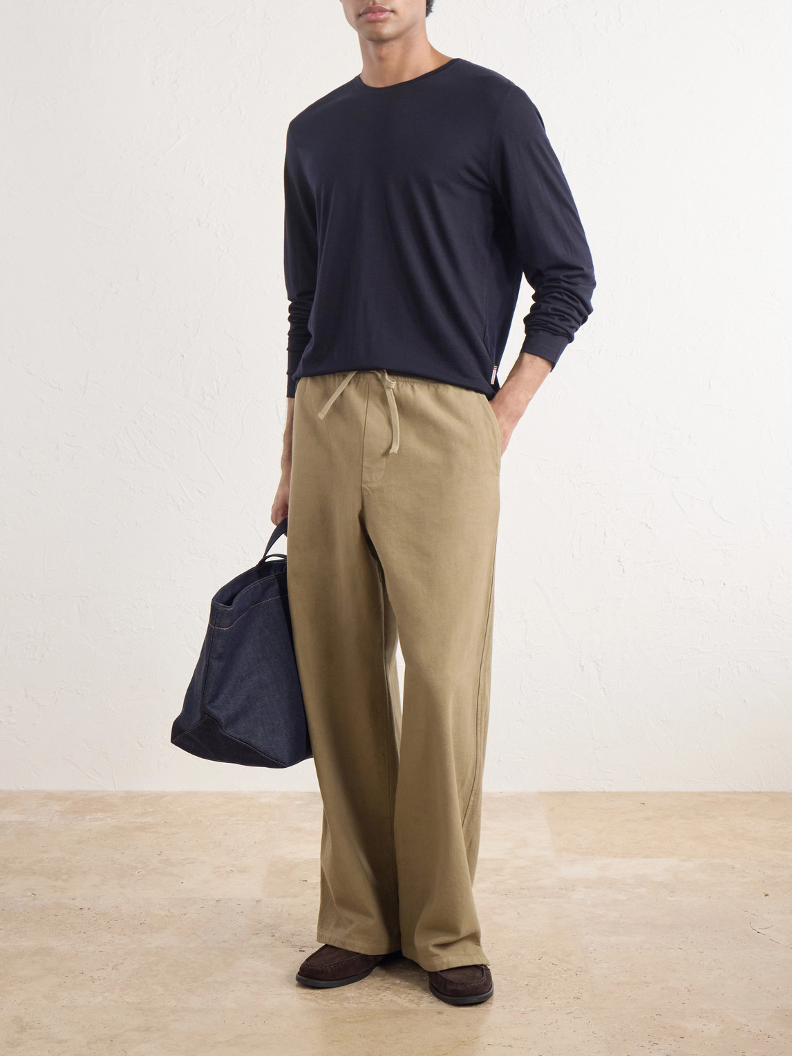 ORLEBAR BROWN Orlebar Brown - OB-T Wool-Jersey T-Shirt - Men - Blue - S