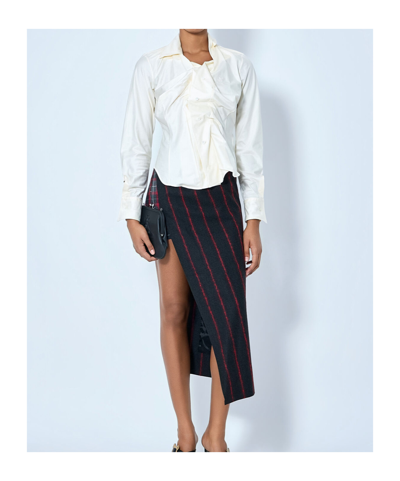VIVIENNE WESTWOOD Vivienne Westwood Drunken Draped Long Sleeved Shirt