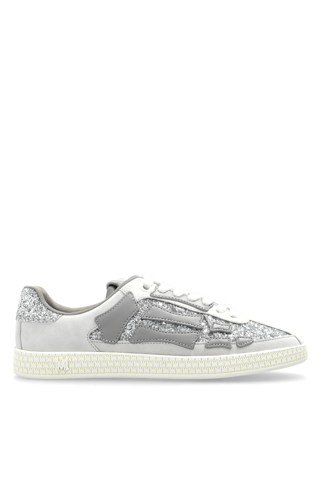 AMIRI Amiri Glitter Pacific Bones Low Top Sneakers