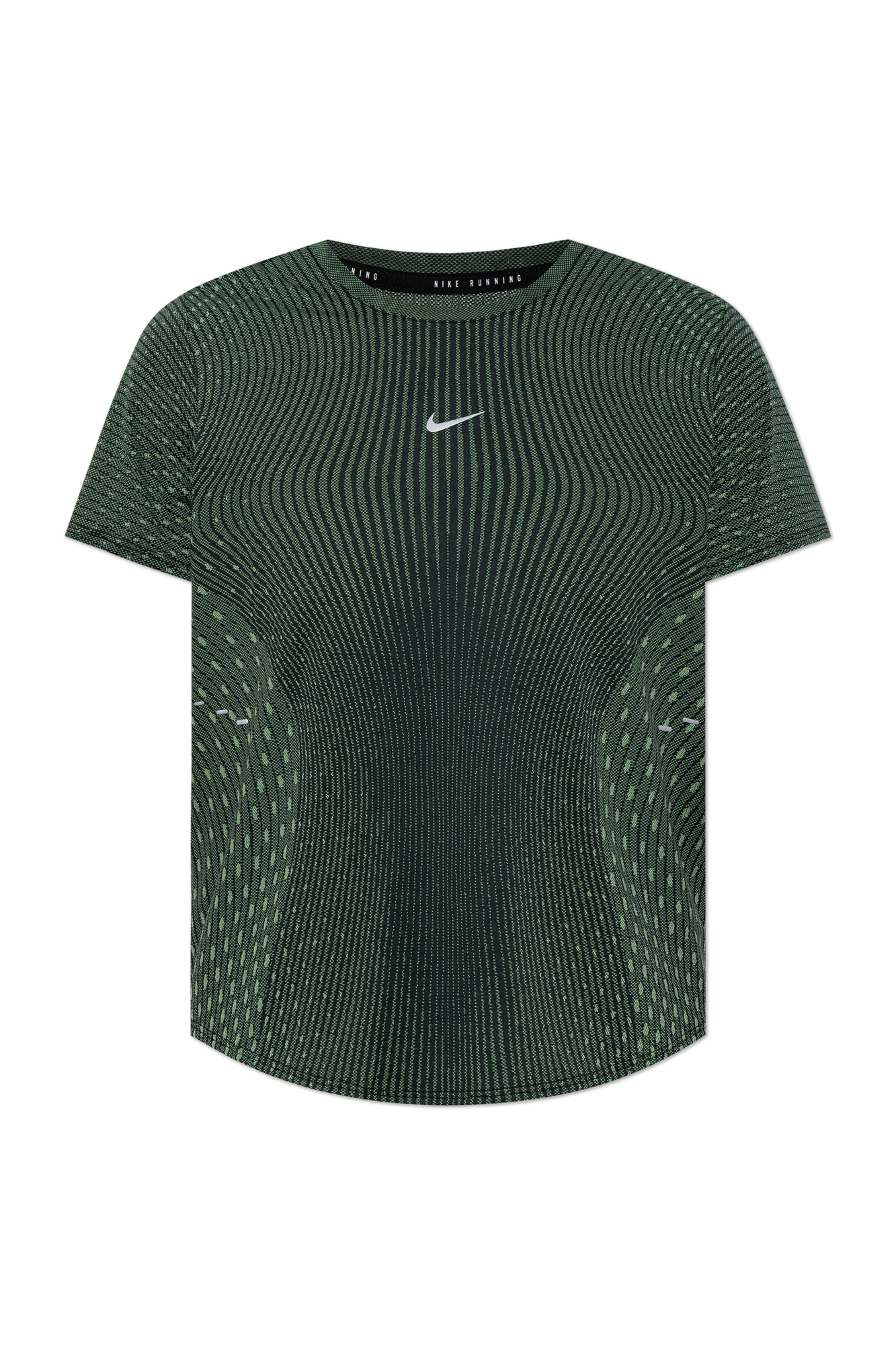 NIKE Nike Pro Mid-Rise Full-Length Mesh-Paneled Leggings