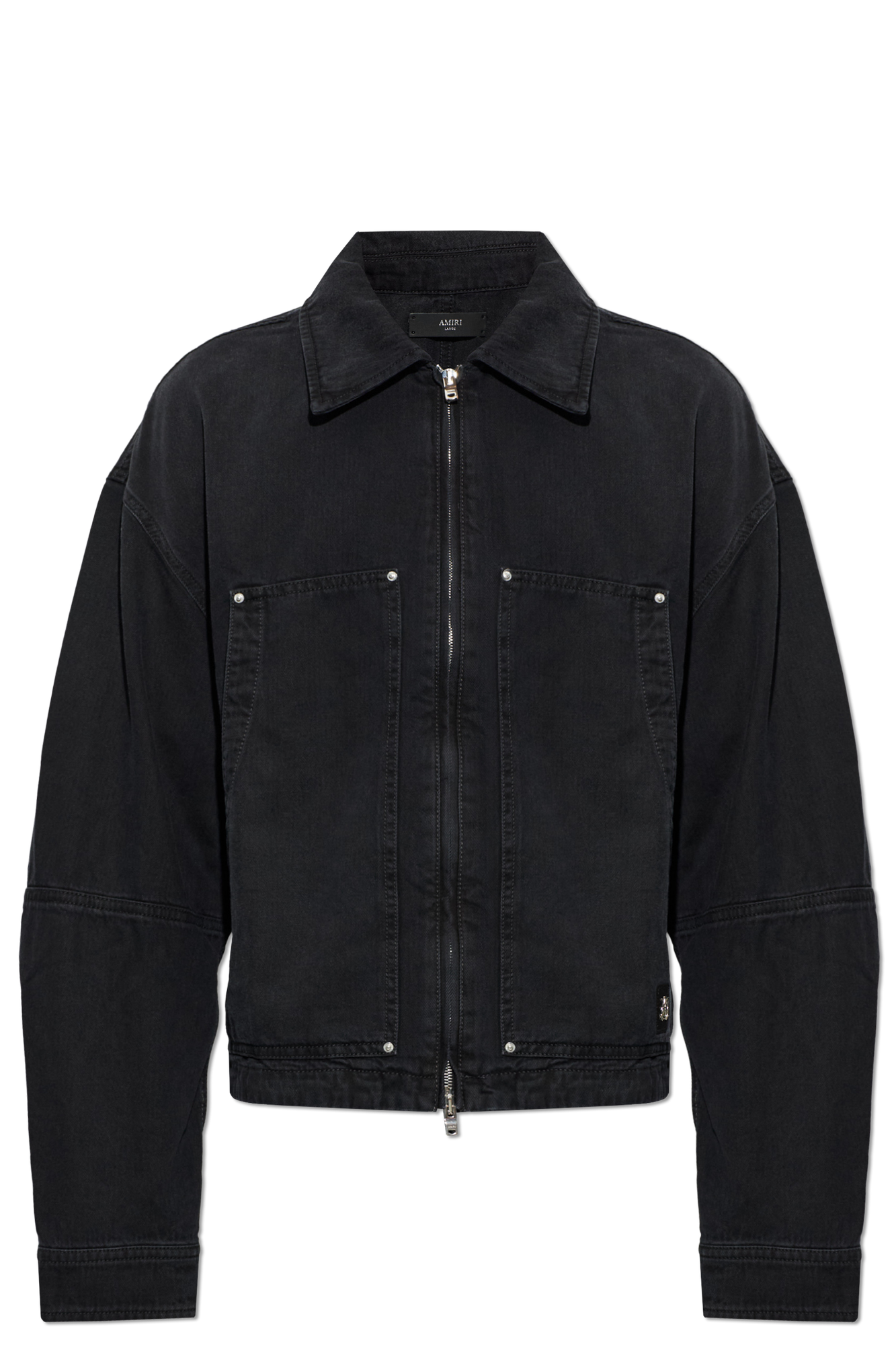ALLSAINTS AllSaints Grey Distressed Denim Jeans