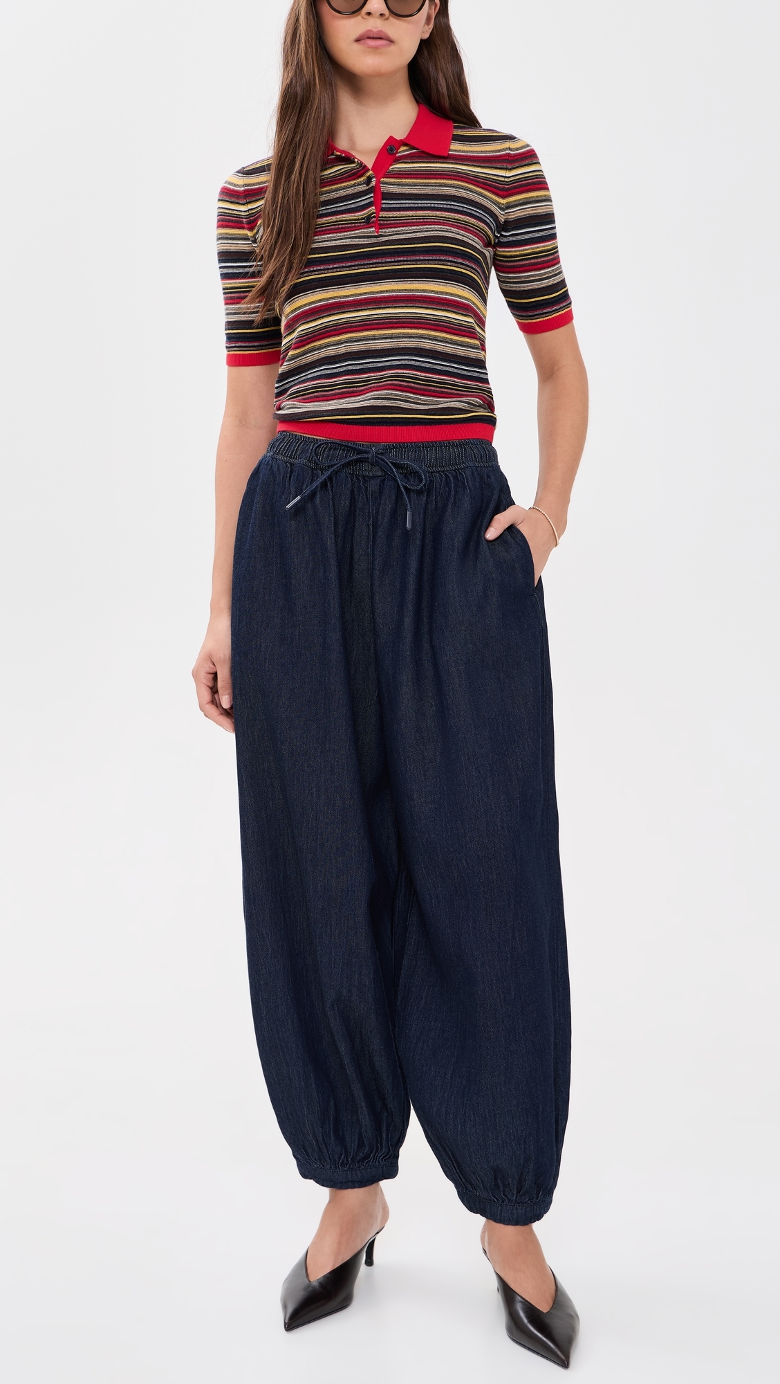 PISTOLA Pistola Freya Pull-On Denim Pants