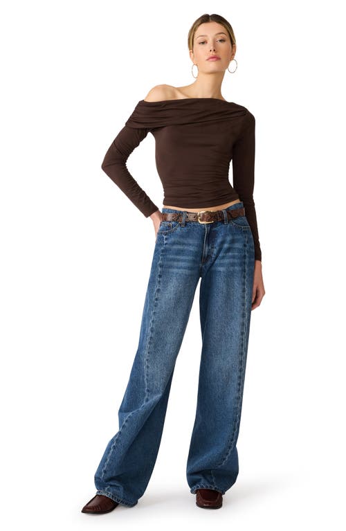 STEVE MADDEN Steve Madden Ryder Off-the-Shoulder Knit Top
