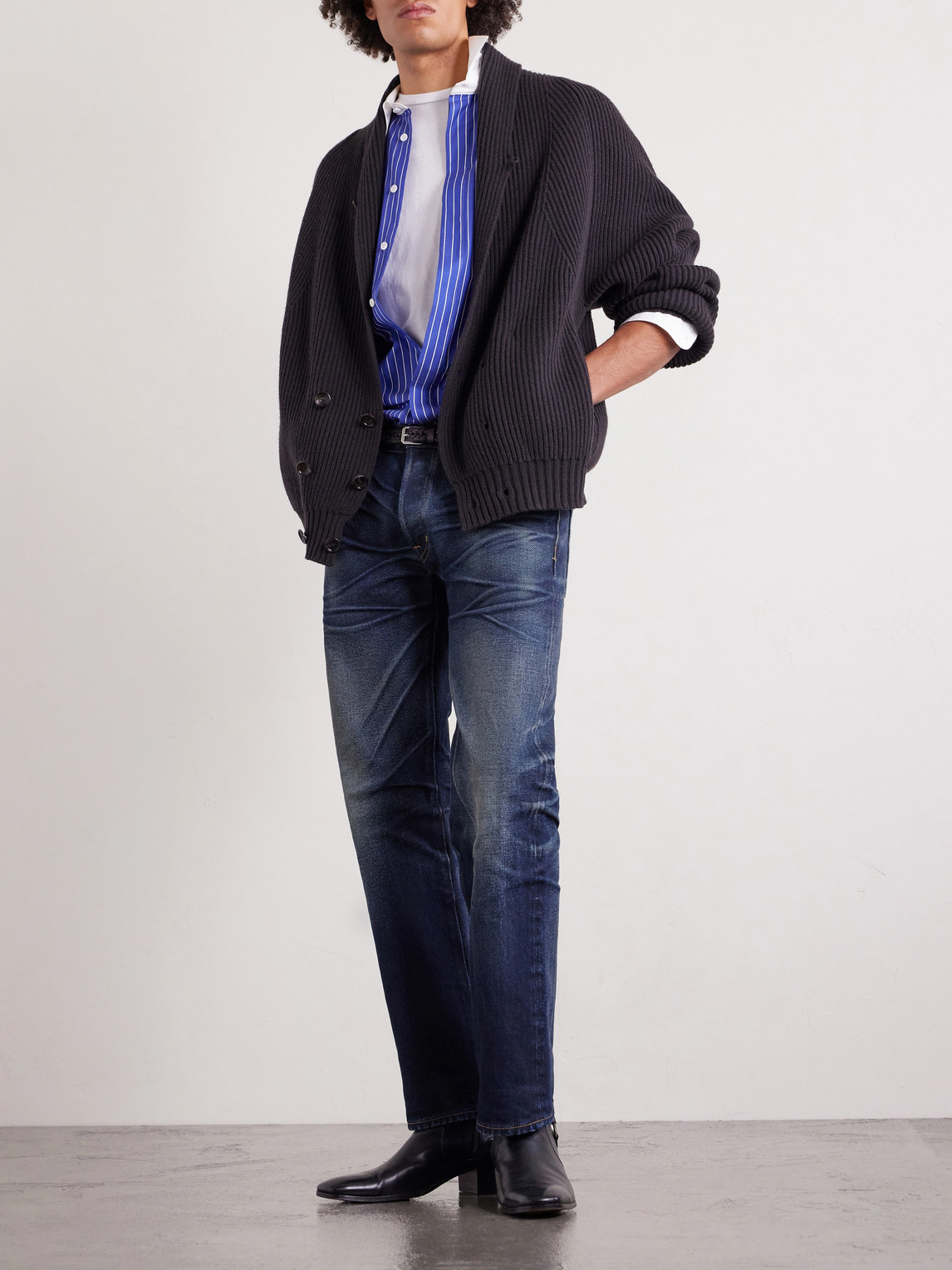 TOM FORD Straight-Leg Selvedge Jeans