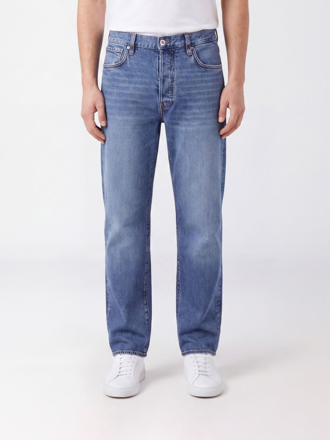EMPORIO ARMANI Emporio Armani Wide-Leg Stretch-Denim Jeans