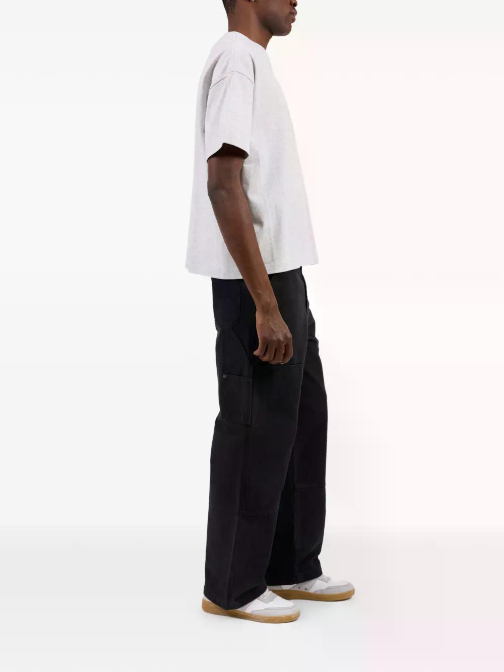 A.P.C. logo-embroidered short-sleeve t-shirt